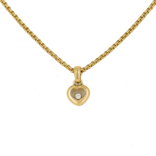 Collier Chopard Coeur Happy Diamonds