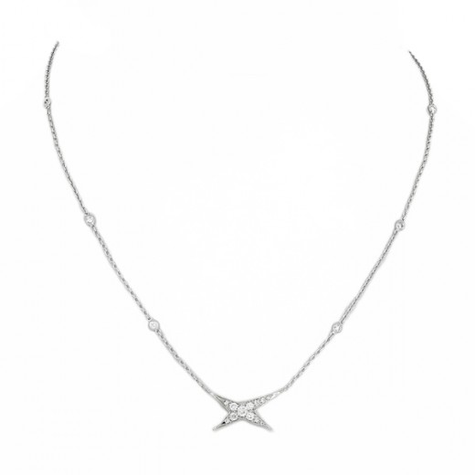 Collier Mauboussin Mes Nuances à Toi En Or Blanc & Diamants