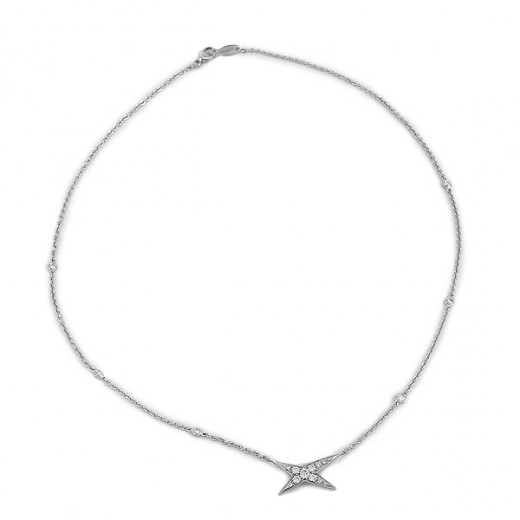 Collier Mauboussin Mes Nuances à Toi En Or Blanc & Diamants