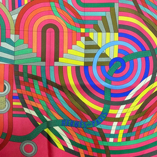 Carré Géant Hermès La Fabrique des Rubans