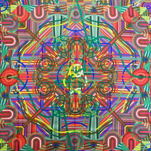 Carré Géant Hermès La Fabrique des Rubans